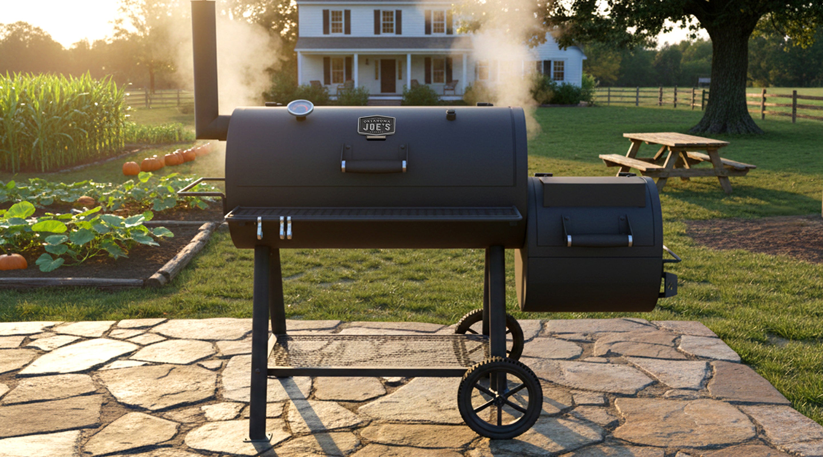 Highland Classic Offset Smoker & Grill