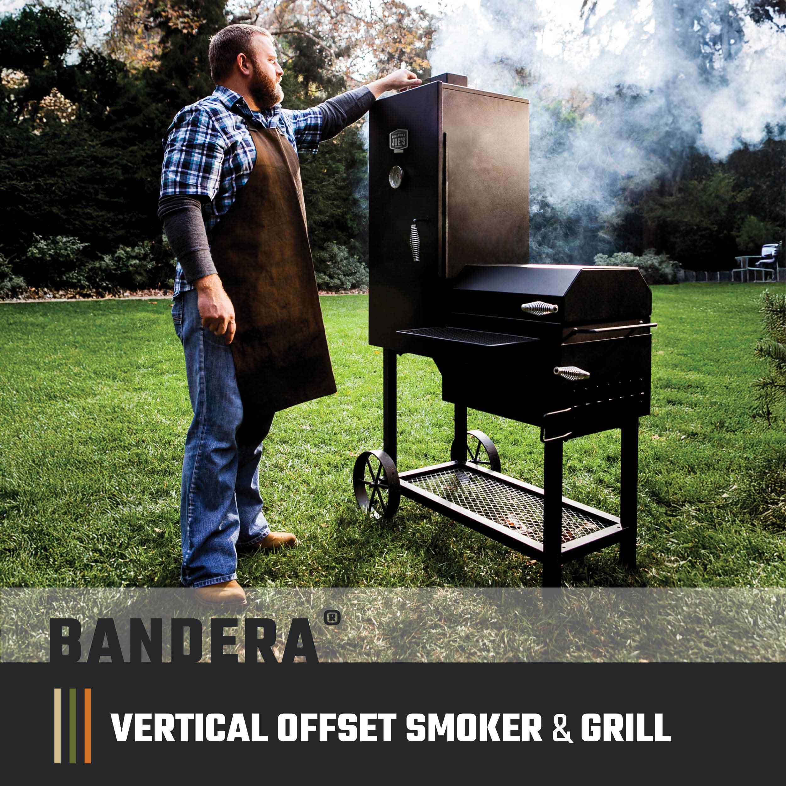Bandera® Vertical Offset Smoker & Grill