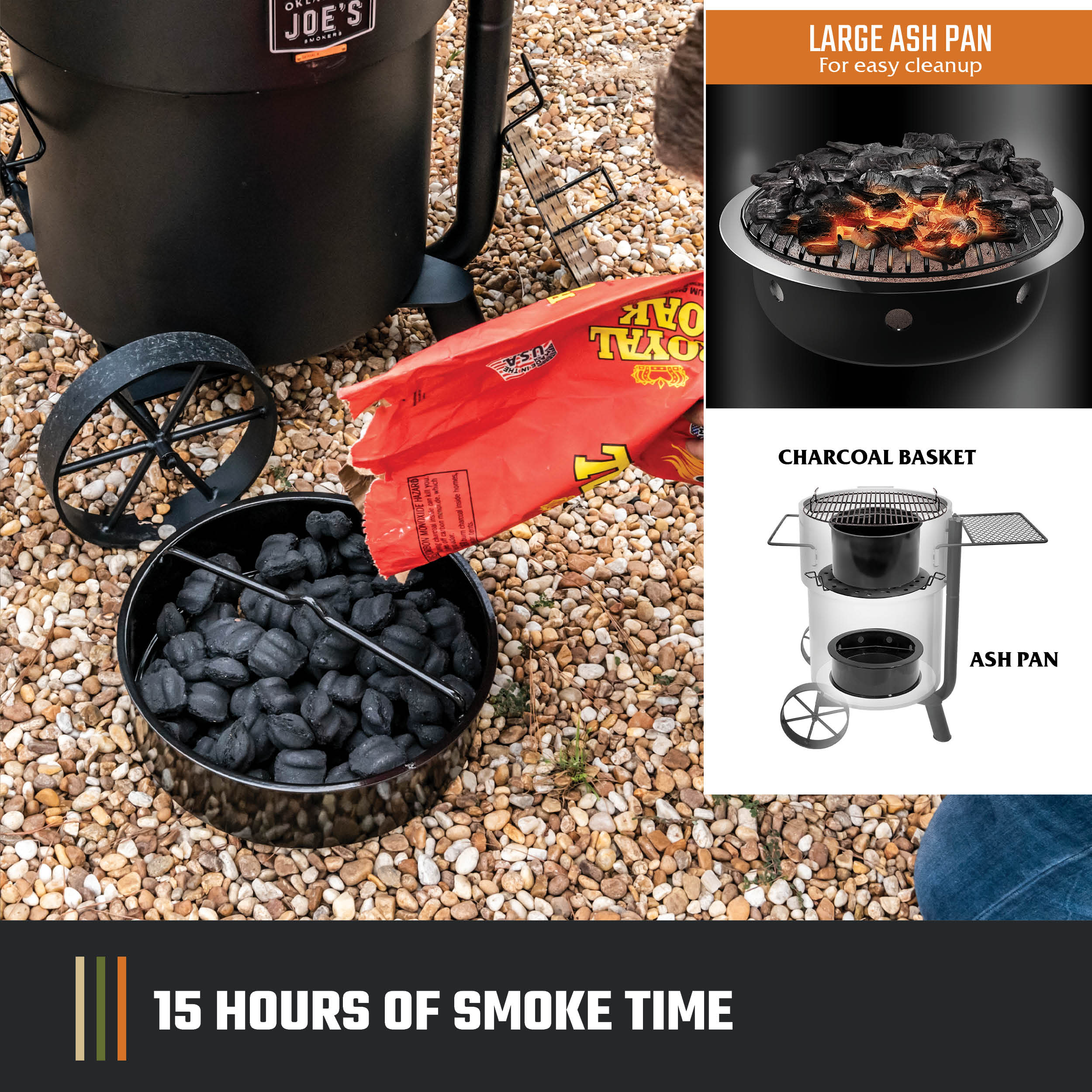 Bronco Pro Drum Smoker