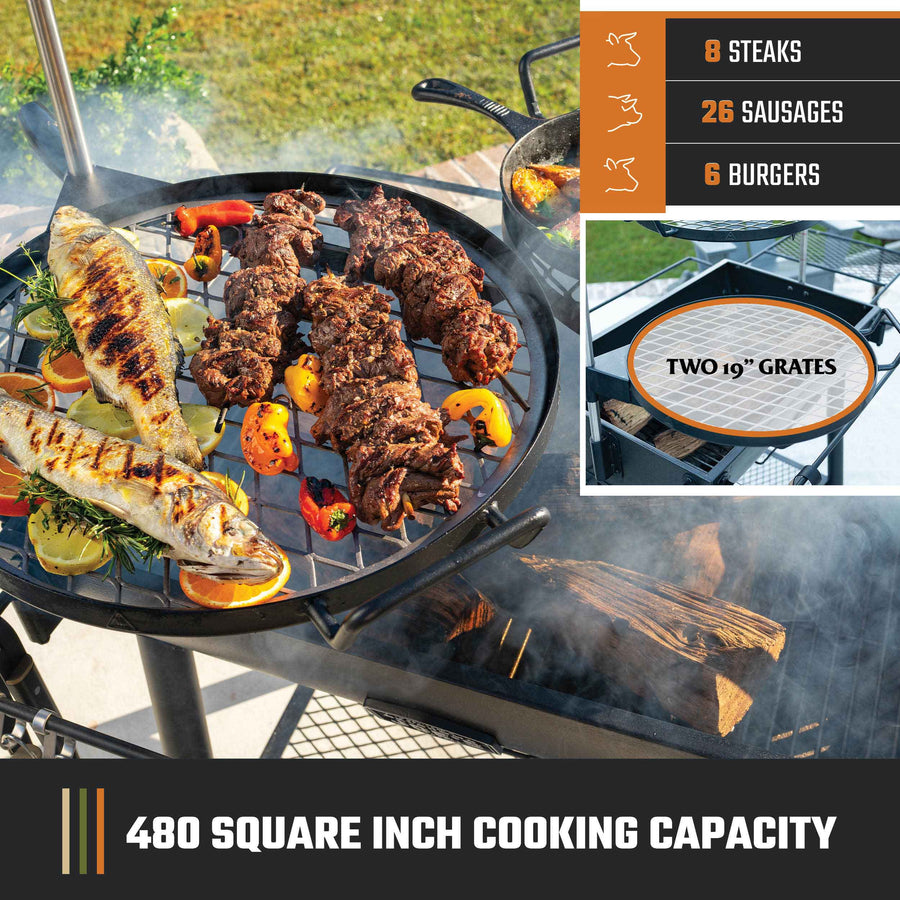 Firecraft Series® Barrel Grill
