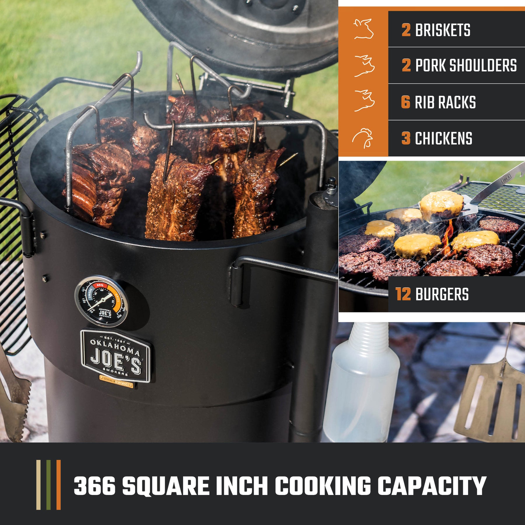 Bronco Pro Drum Smoker