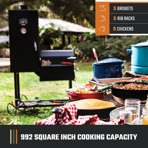 Bandera® Vertical Offset Smoker & Grill